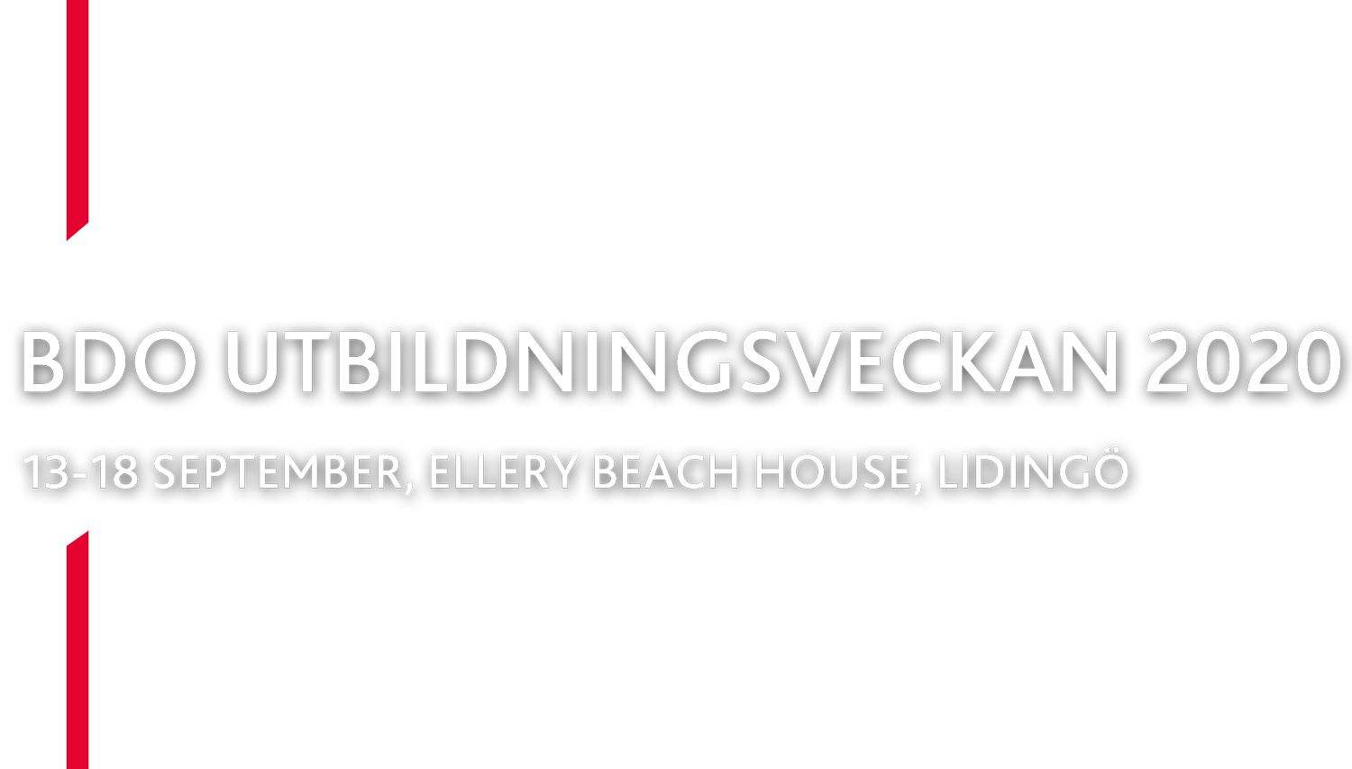 BDO Utbildningsveckan 2020